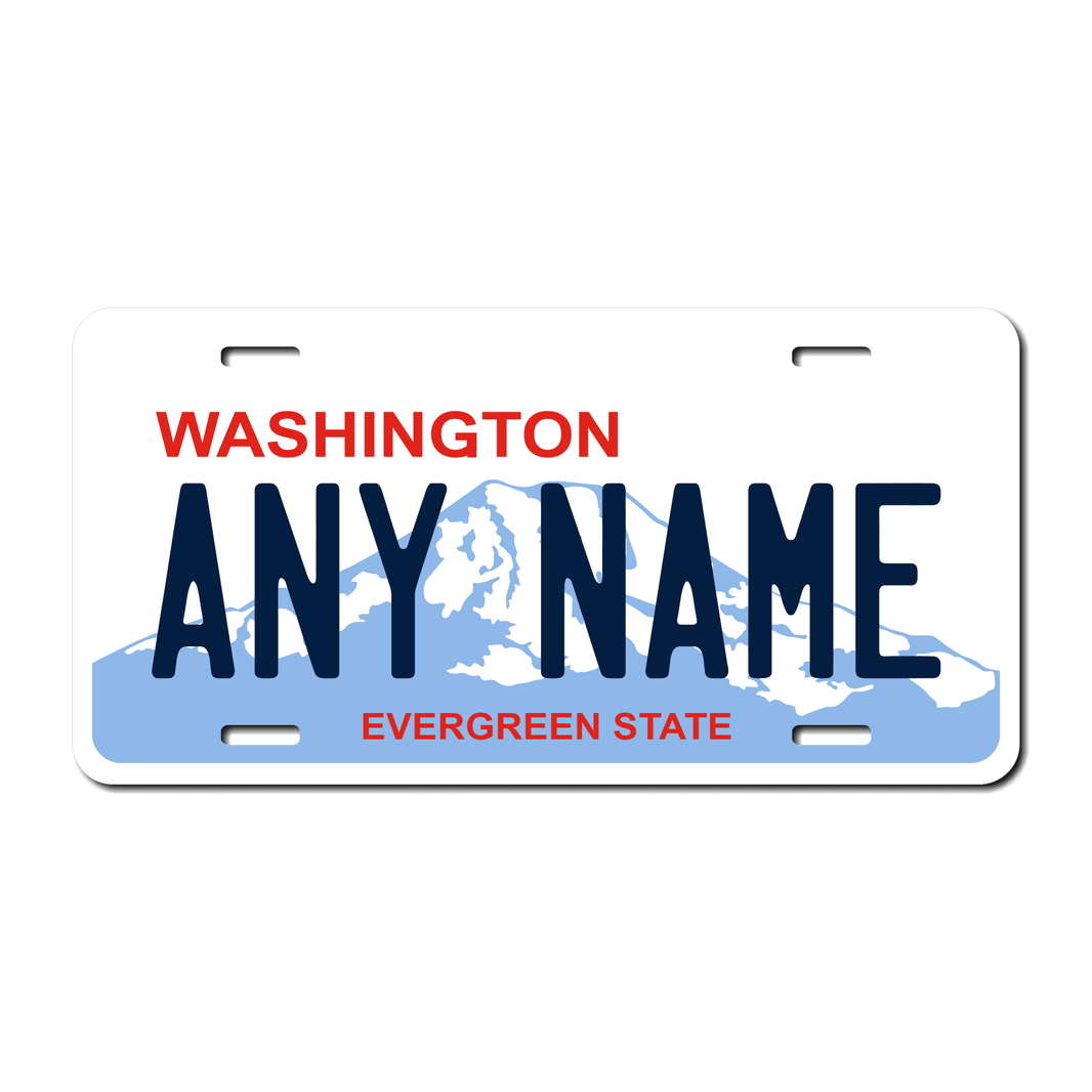 Personalized Washington License Plates – Custom Plate Pros